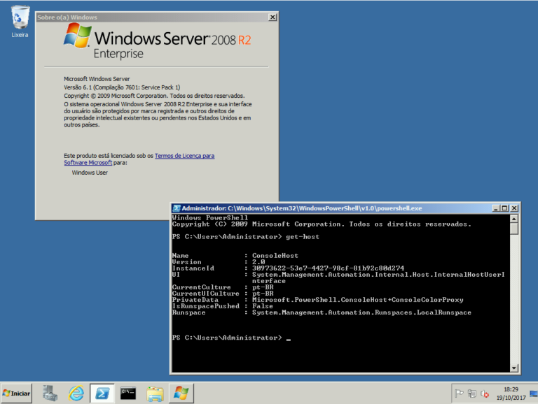Como atualizar o Powershell em versões mais antigas do Windows Server e ...