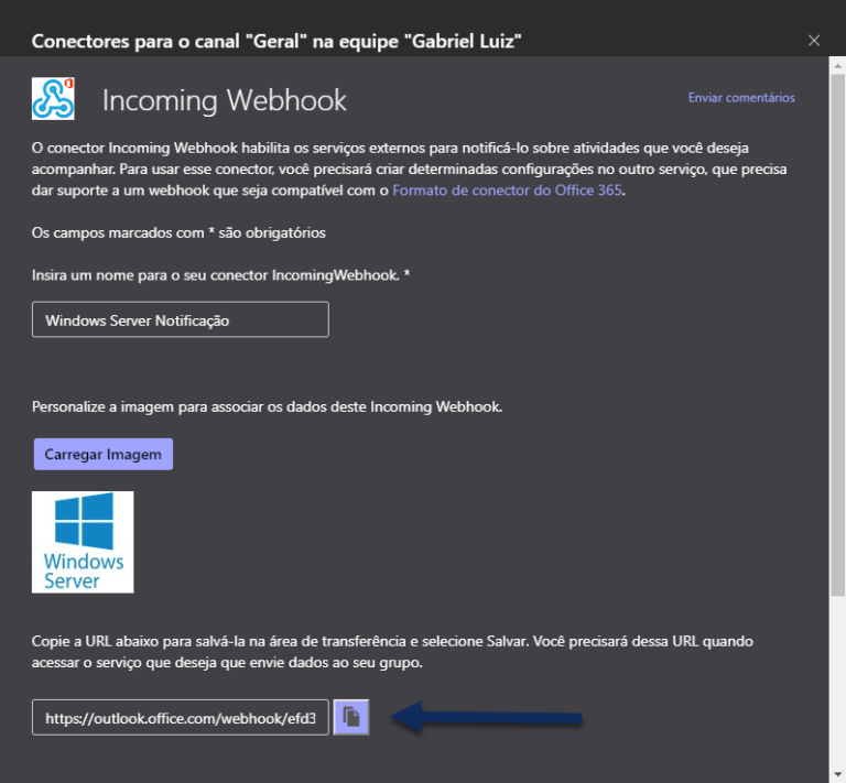 Como receber notificação do seu servidor no Microsoft Teams - CooperaTI