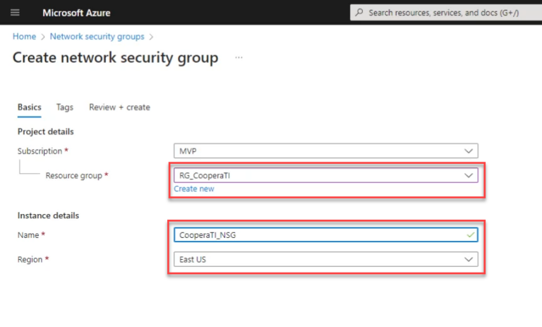 Azure Network Security Group (NSG): Guia para gerenciamento do tráfego de rede no Azure - CooperaTI